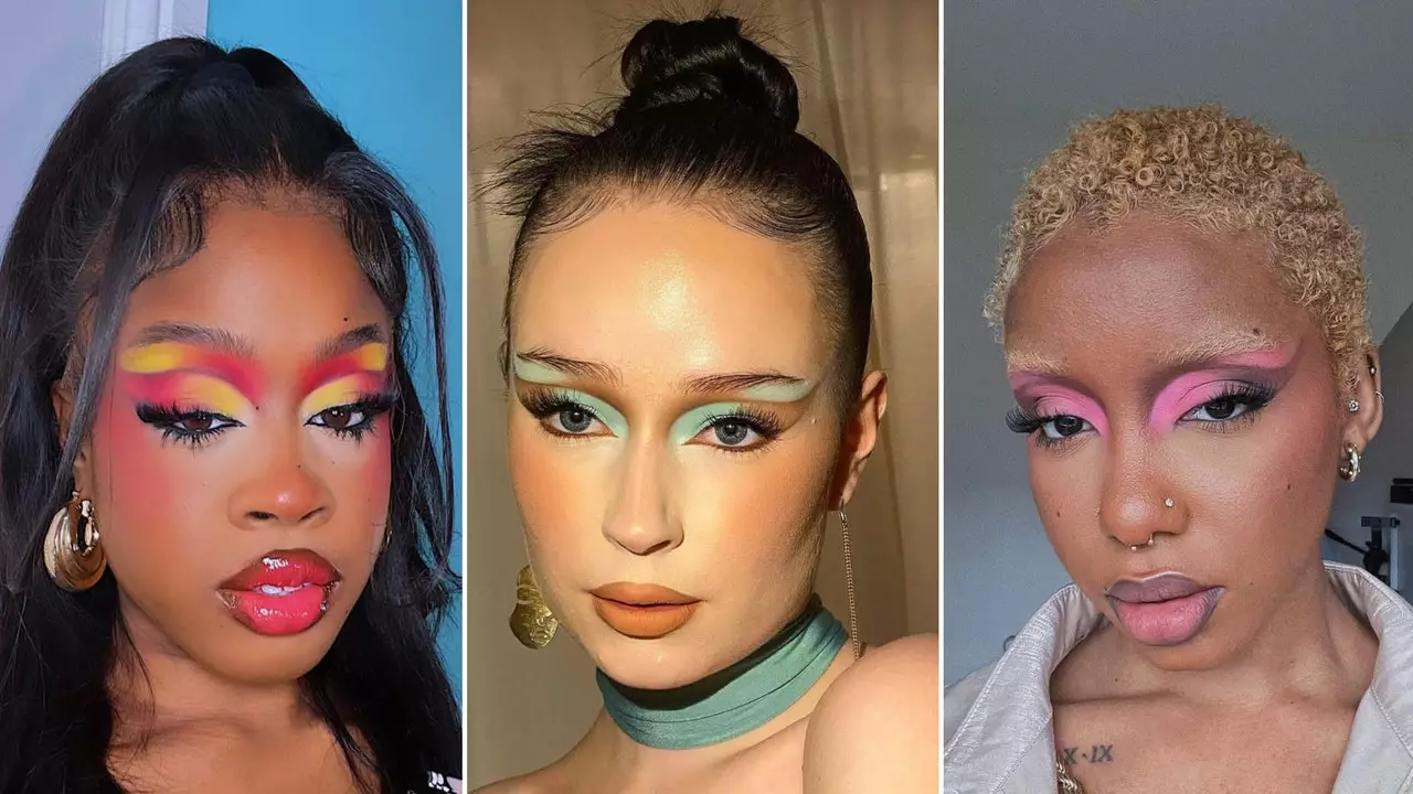 Firwat de Reverse Cut Crease Makeup Trend ass elo iwwerall