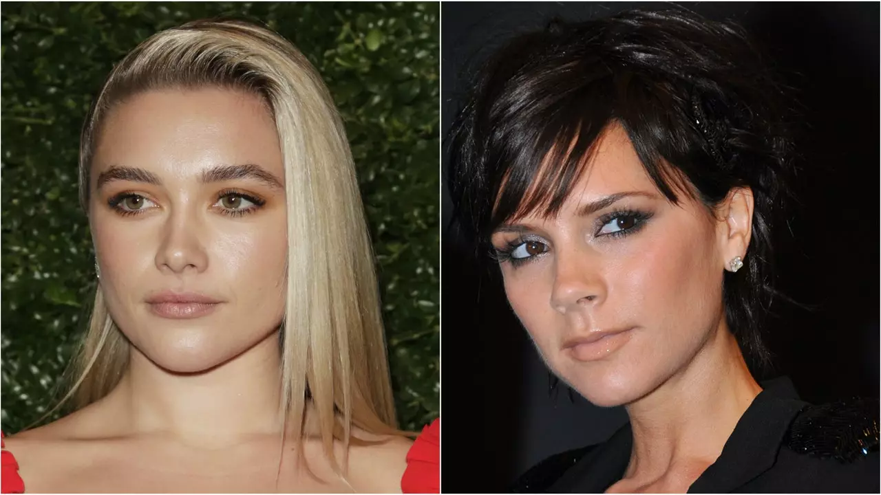 O novo cabelo de Florence Pugh fai que pareza exactamente como Victoria Beckham