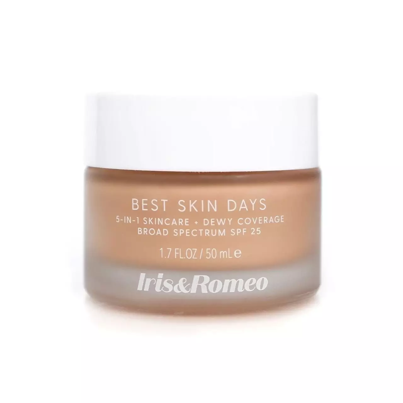 Iris & Romeo Best Skin Days su sfondo bianco