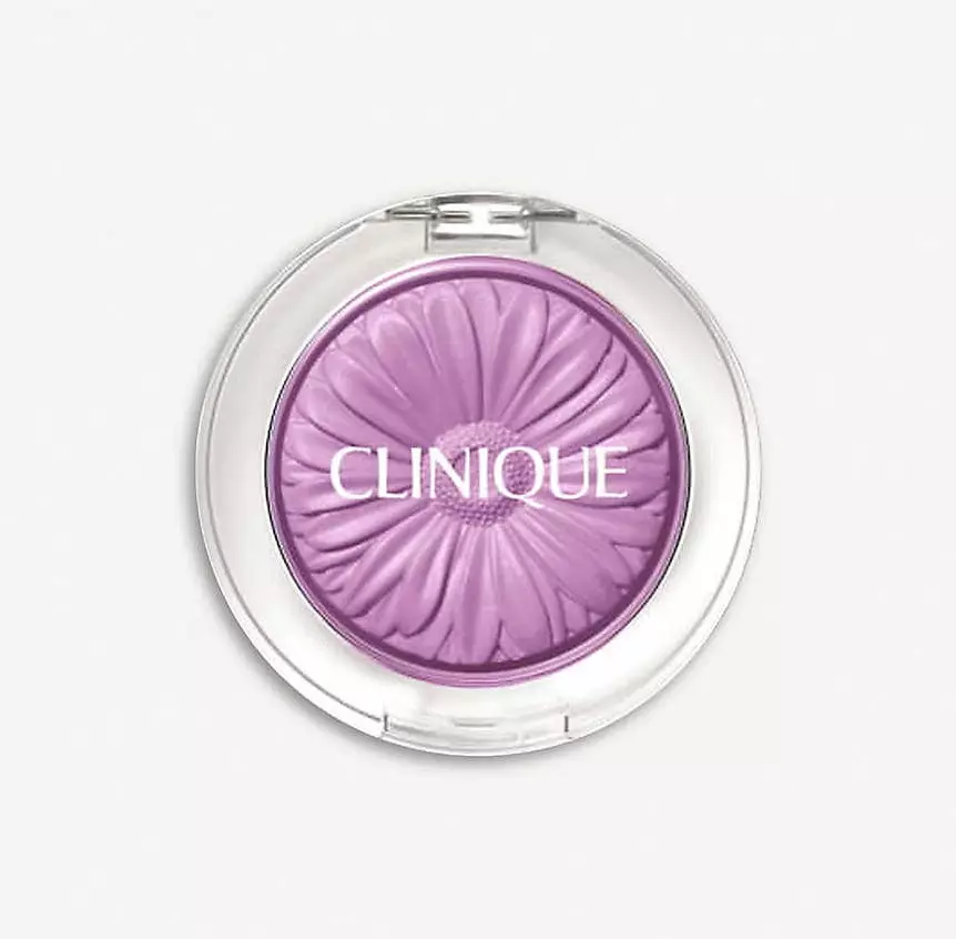 Clinique pearse blush tsjin in wite eftergrûn