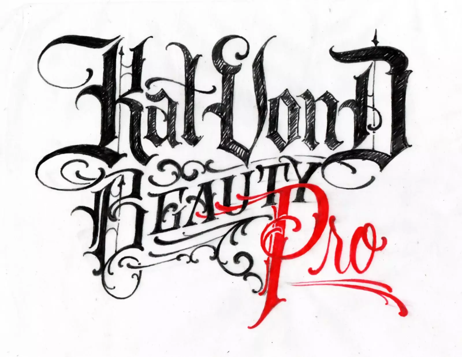 Kat Von D Beauty Pro logo yeNkqubo